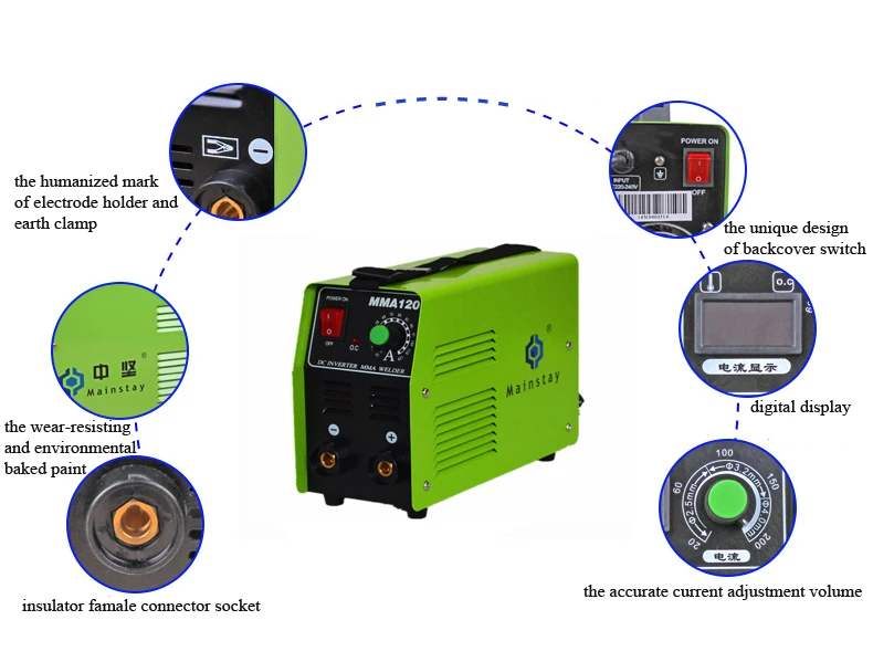 Arc Welders 110v Mini Smallest Welding Machine Anti Stick Mma Arc ...