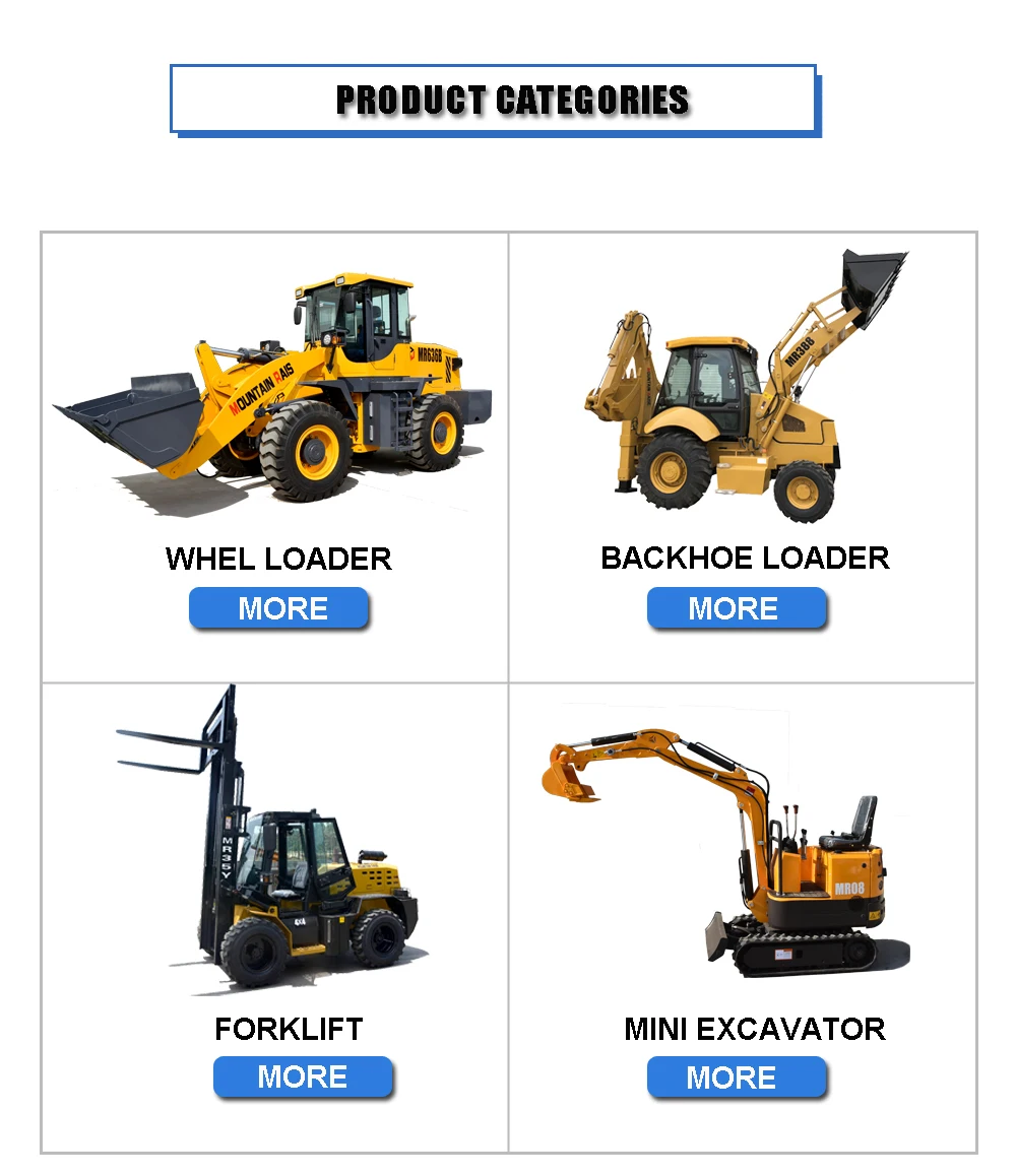 Mini Front End Loader - Payloader Machine 1T with New Design