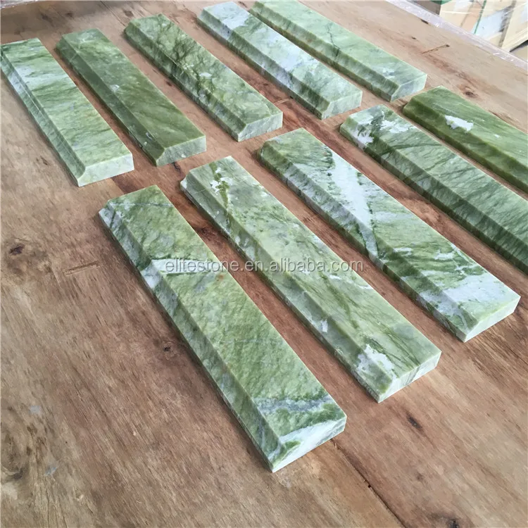 Customized Natural Green Stone Building Marble Moulding For Sale - Buy ...