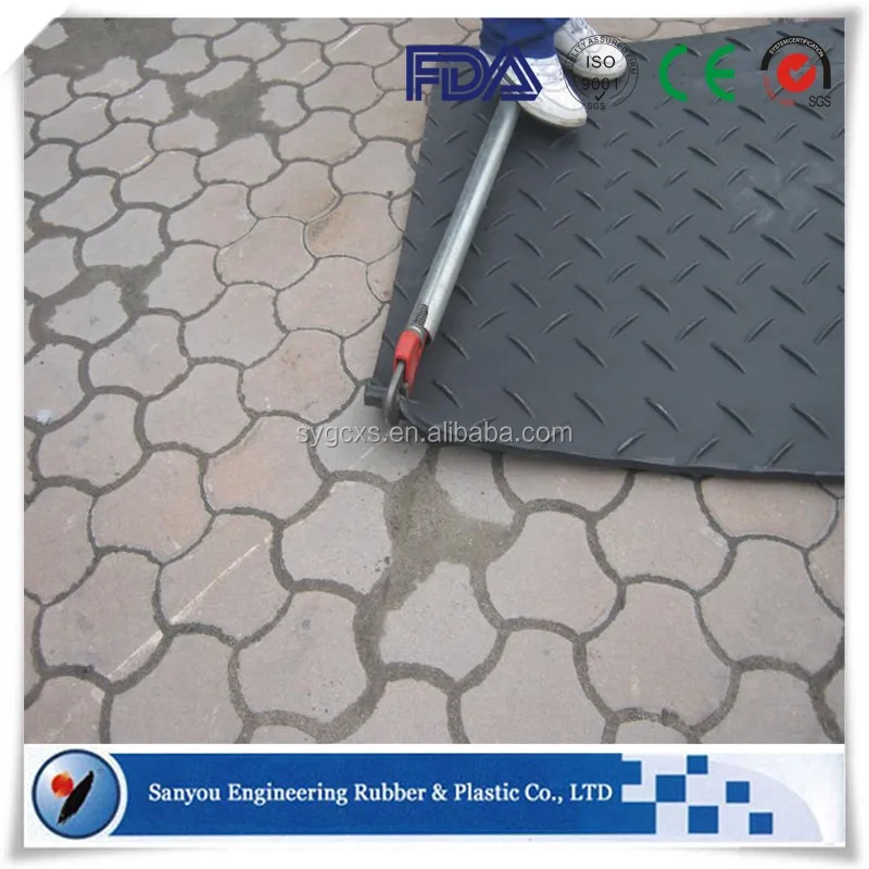 Heavy Duty Ground Cover Track Dura Heavy Equipment Swamp Access 4'*8 ...