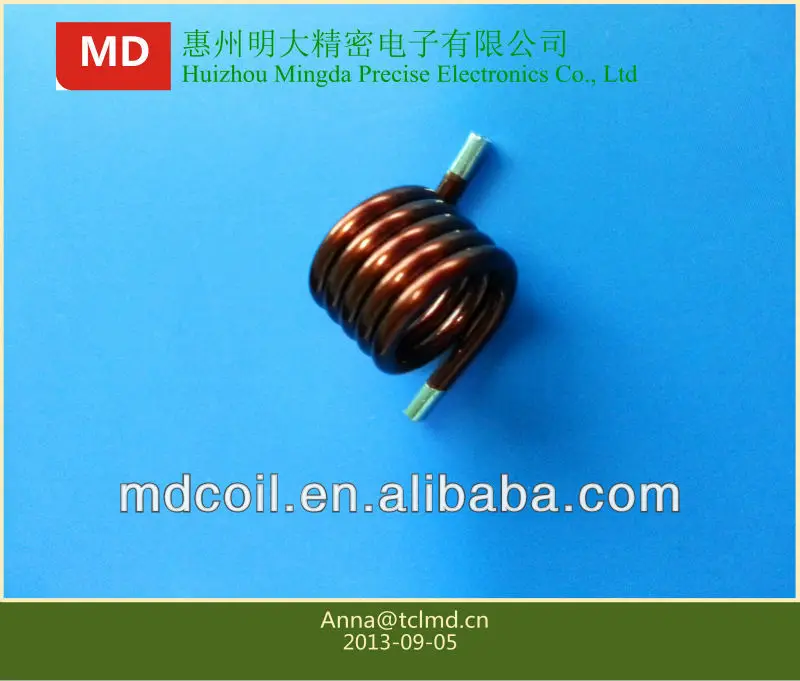 3.5uh Customized Copper Wireless Bifilar Inductive Charger Coil