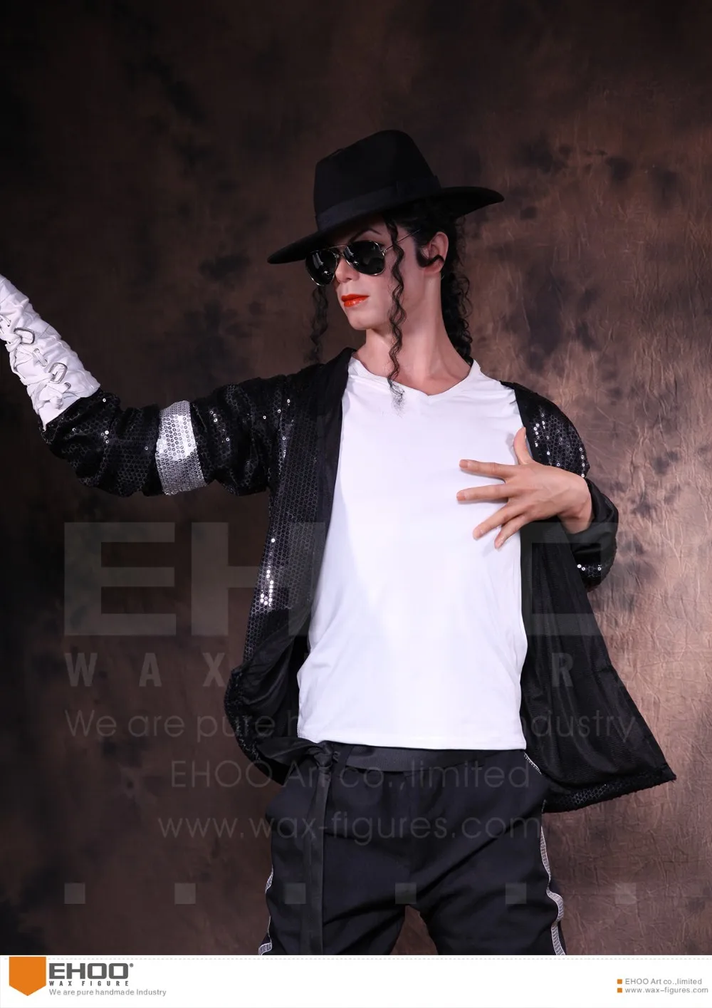 Michael Jackson Wax Sculpture - Life Size Resin Figure
