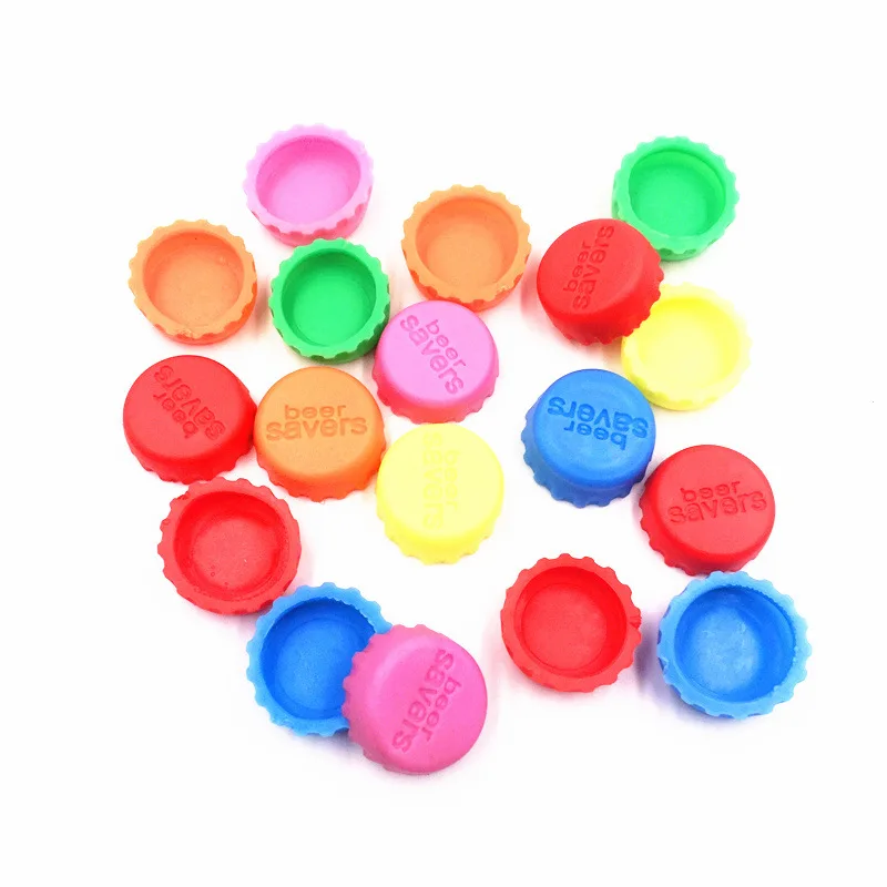 Custom Silicone Used Beer Saver Reusable Silicone Bottle Cap - Buy ...
