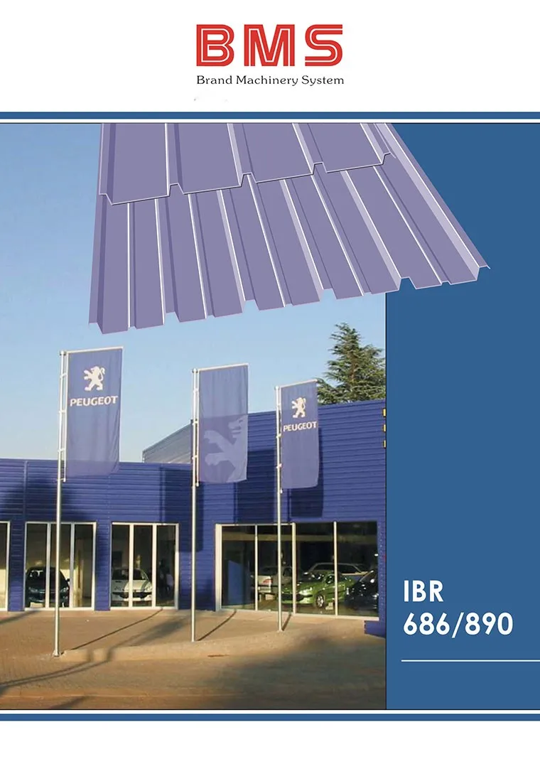 686&890 Profile Ibr Roof Sheeting Machine - Buy Roofing Machine,Roofing ...