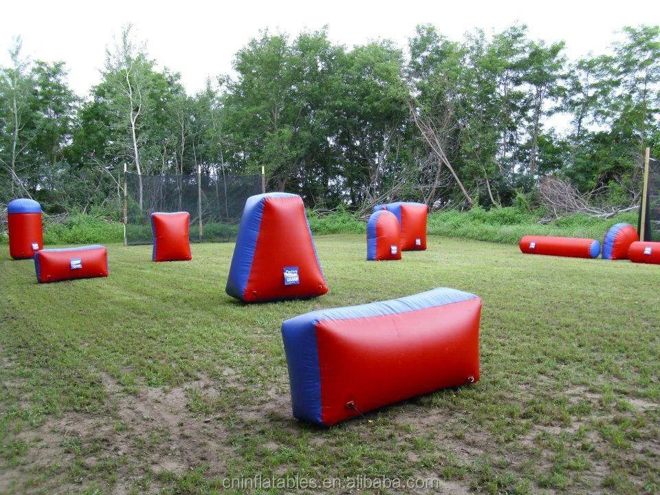 Inflatable Outdoor Laser Tag Arena - 18 Piece Terrain Set