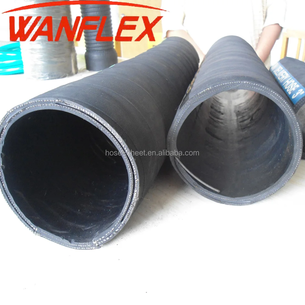 Wrapped Surface Flexible 3inch Rubber Oil Suction Hose