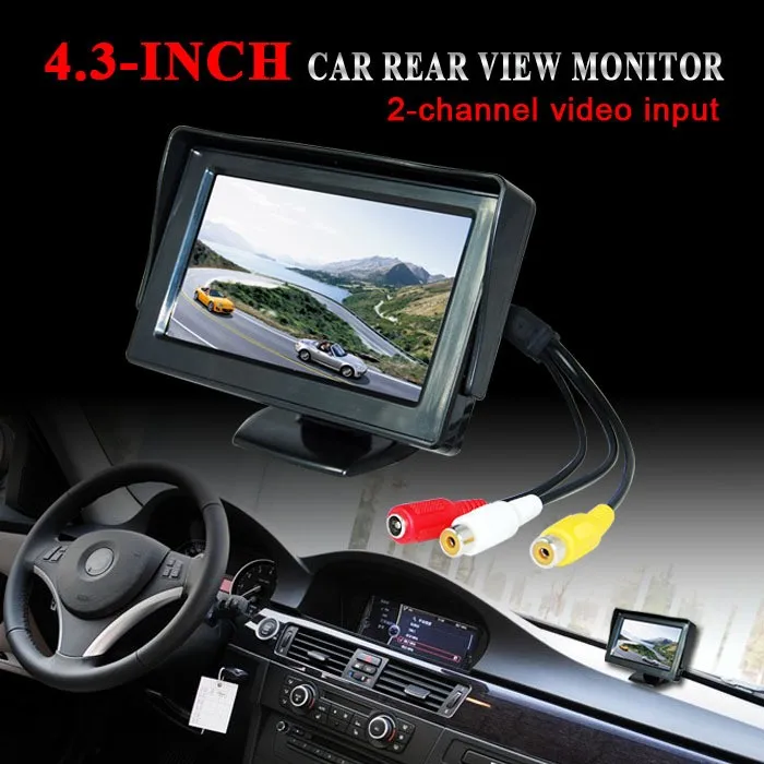 4.3 Inch Car Monitor - Compact, Reliable, and Versatile