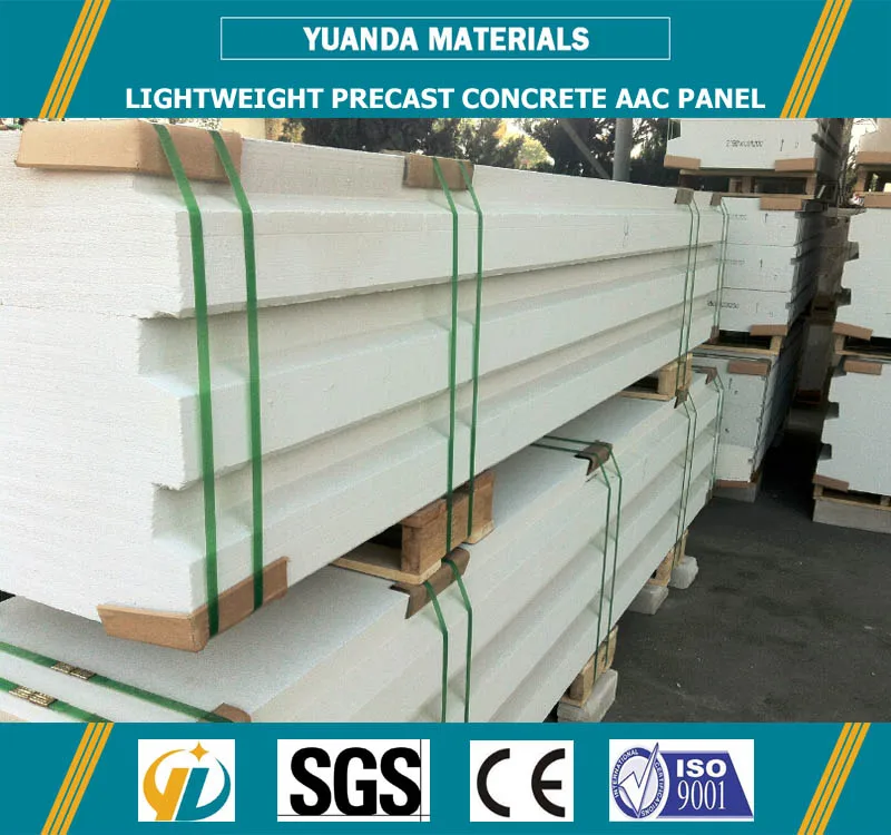 Cheapest Exterior Wall Cladding Alc Panel Innovation Material Aac Panel ...