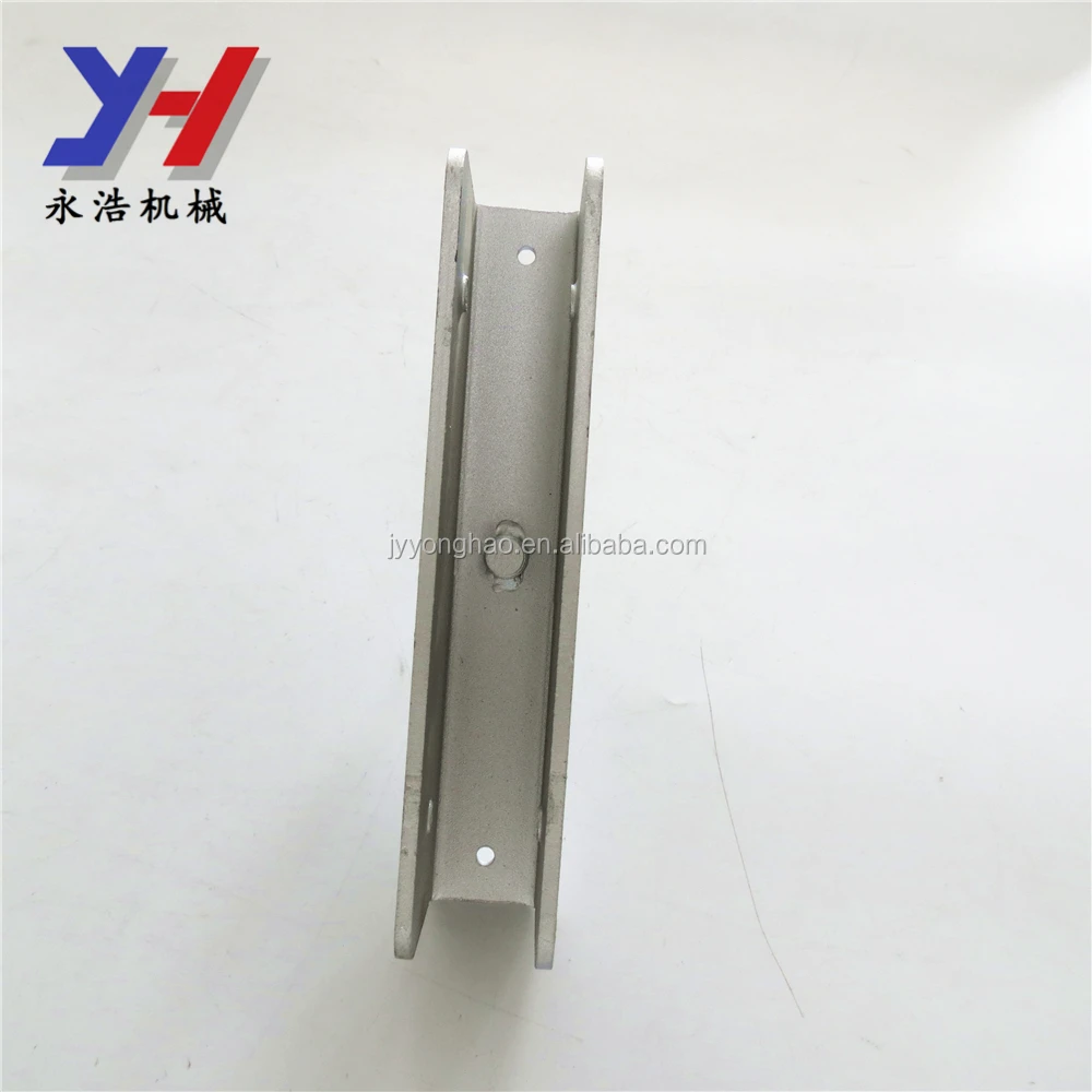 Customized Steel U Shape Support Bracket With Screwed Bar For Post ...