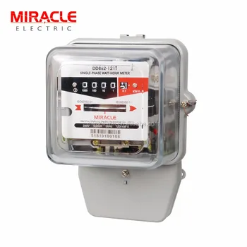 Single Phase Analog Induction Type Energy Meter - Buy Induction Type ...