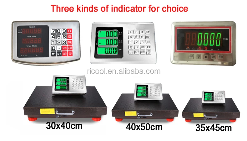 Portable Wireless Scale - TCS Electronic Platform Scale 300kg