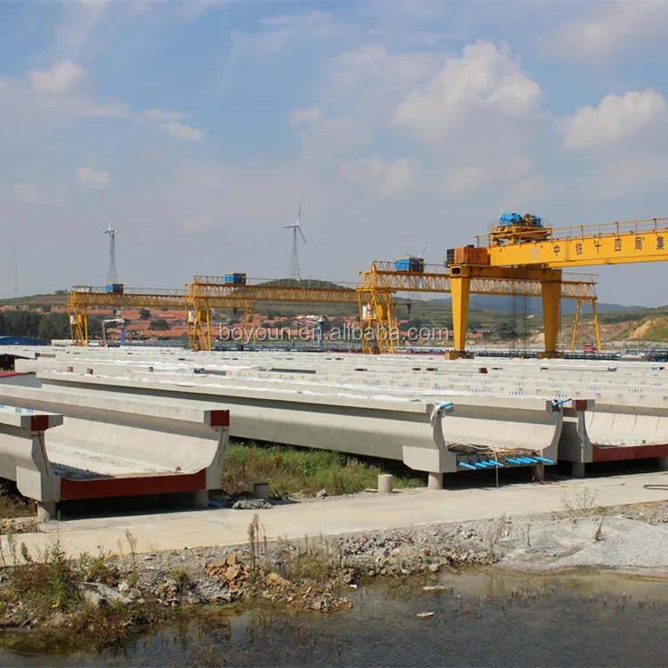 Precast Concrete U-beam Steel Formwork For Railway Project Construction ...