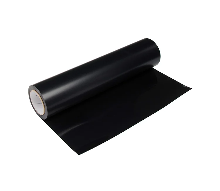 High Quality Pvc Roll Static Cling Vinyl Sheet Black Vinyl Film - Buy ...