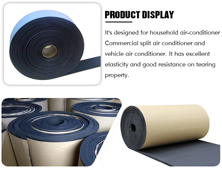 Self-adhesive Foam Insulation Sticky Back Foam Insulation Noise ...