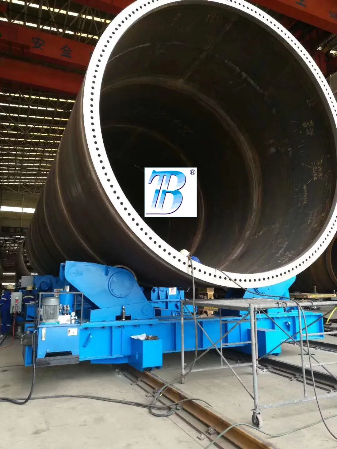 Offshore Wind Tower Production Column Boom Manufacture Equipment ...