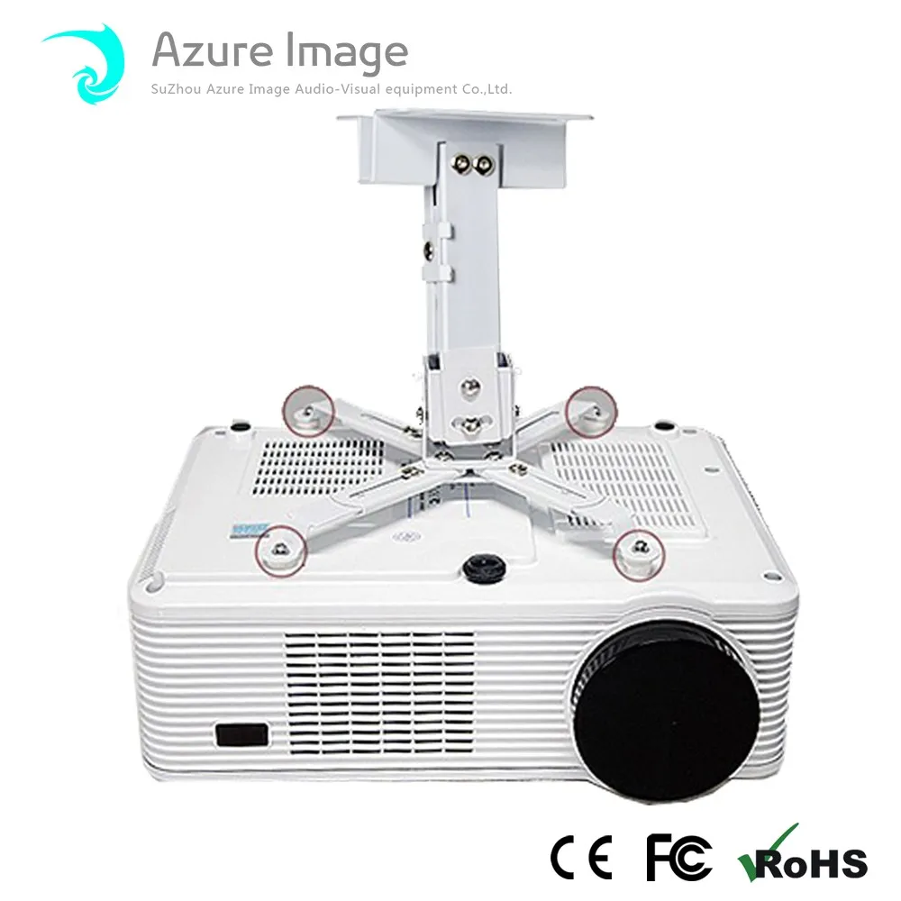 Universal 65 Cm Ceiling Shelf Projector Mount - Stainless Steel