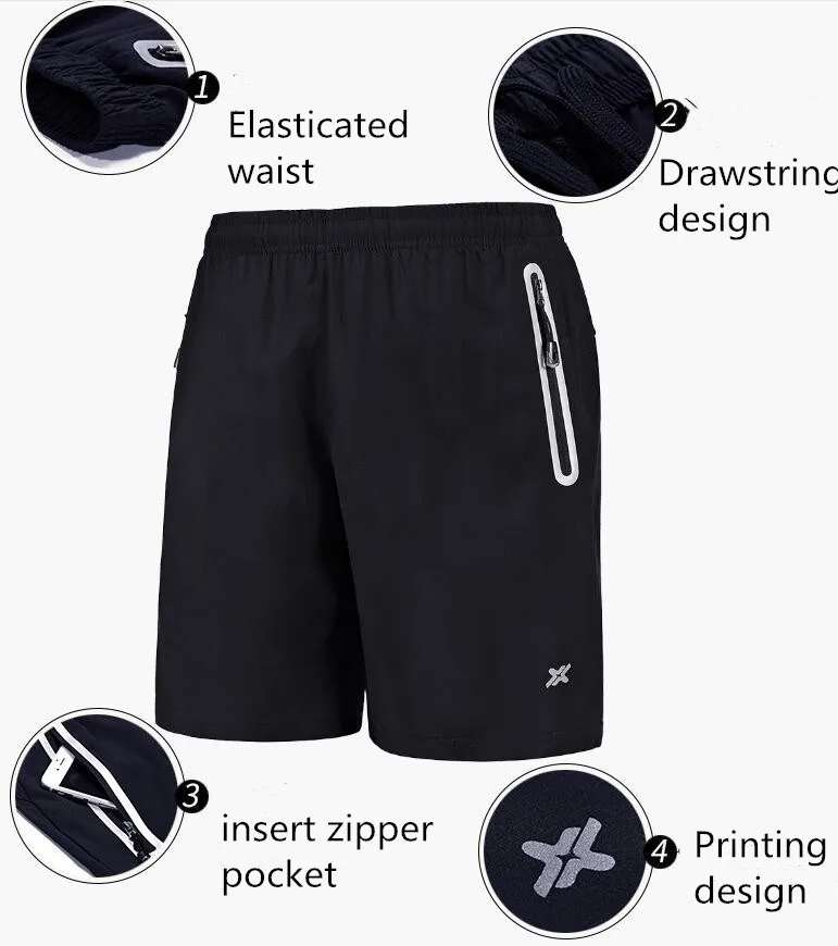 Wholesale Custom Men's 3m Reflective Zipper Pocket Sports Running Gym ...