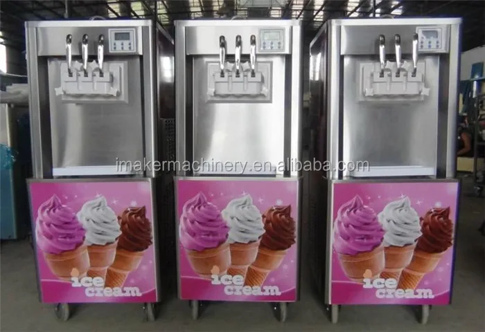 Portable Countertop Soft Serve Ice Cream Machine Commercial Soft Serve ...