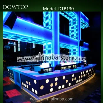Charming Exclusive Design Lighted Music Bar Counter Dance Bar Counter ...