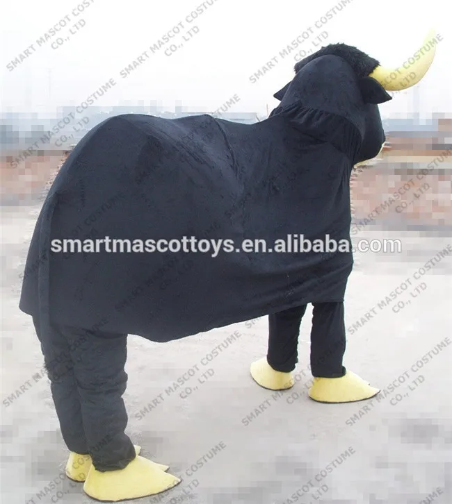 Hot Sell Adult 2 Person Cow Costume Life Size Walking 2 Person Cow ...