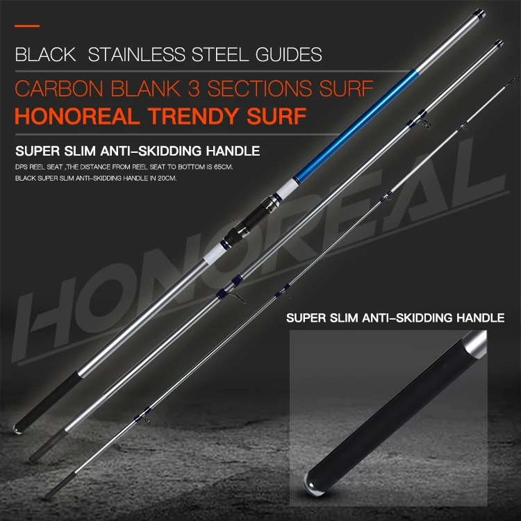 HONOREAL Carbon Fiber Surf Fishing Rod - Wholesale Price