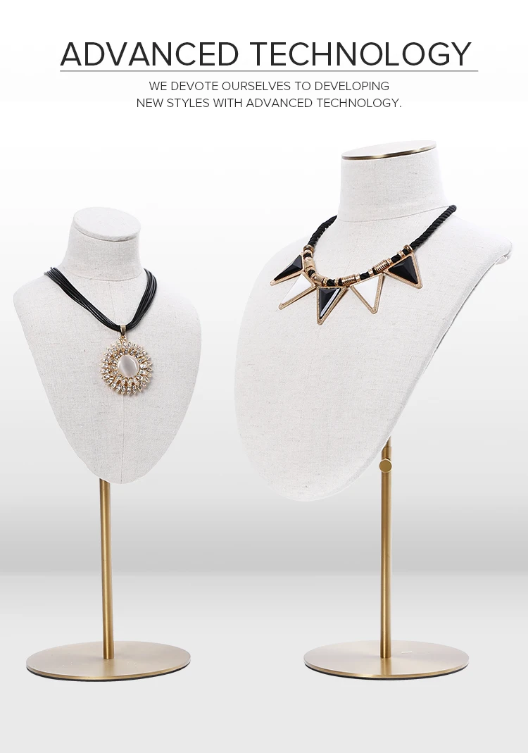 Elegant Necklace Bust Necklace Jewellery Bust Display Stands - Buy ...
