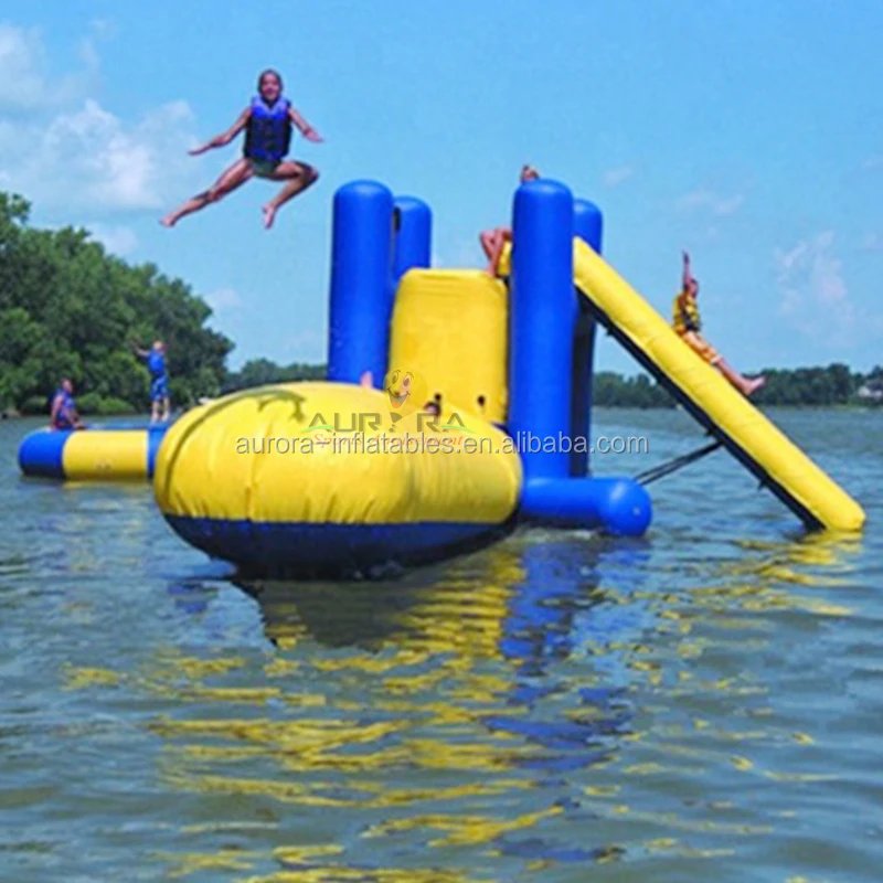 Inflatable Water Game - Jump Water Blob Pillow Tower