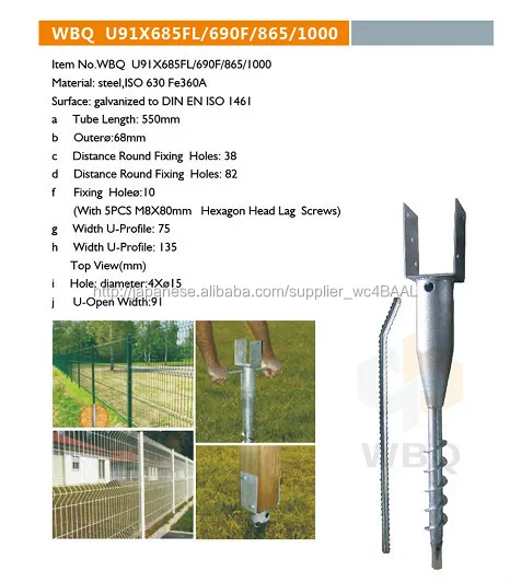 Ground Screw For Solar Panel Mounting System - Buy Ground Mounting ...