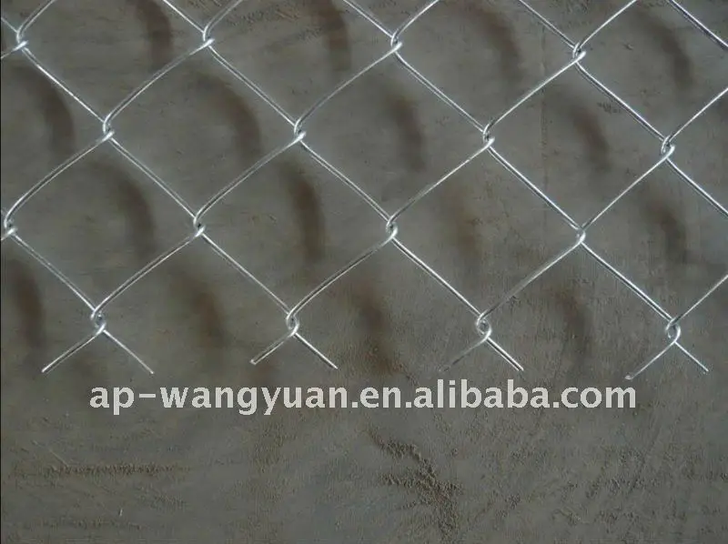 Galvanized Diamond Wire Mesh Fence - High Strength & Durable