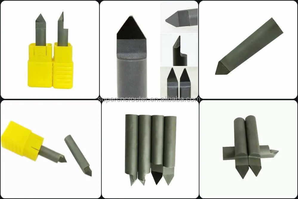 PCD Diamond Router Bits for Granite Engraving - Precision & Durability