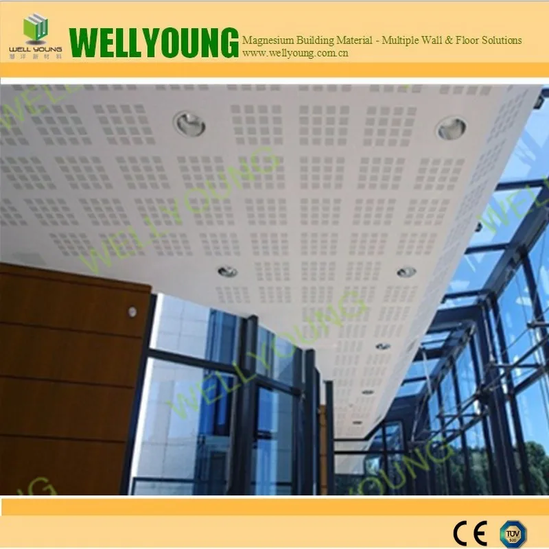 Drywall Sound Absorbing Perforated Gypsum Ceiling Board