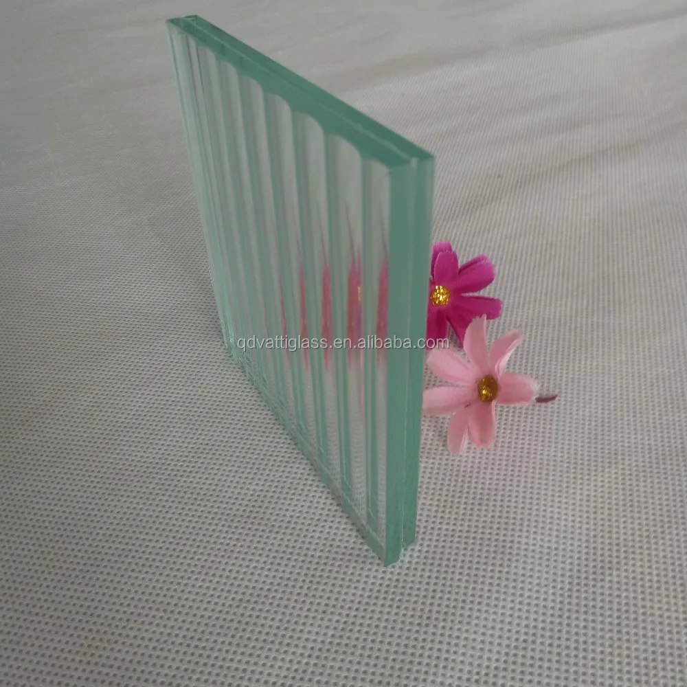 Fluted Glass Sheet 10mm Fluted Pattern Laminated Glass - Buy Fluted ...