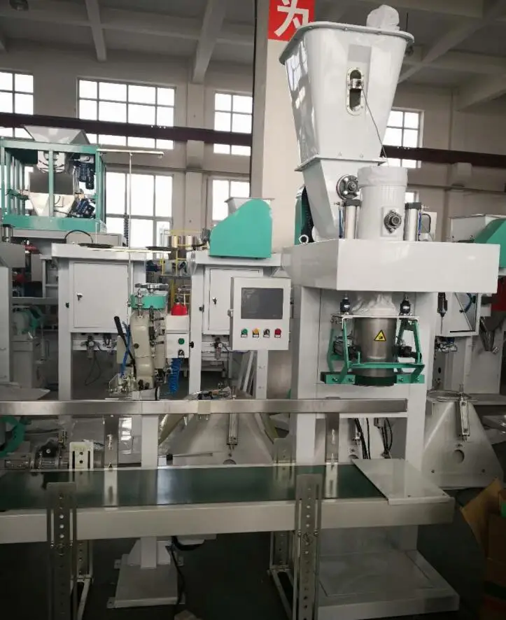 Efficient Flour Packaging with Auger Packer - 1kg to 100kg