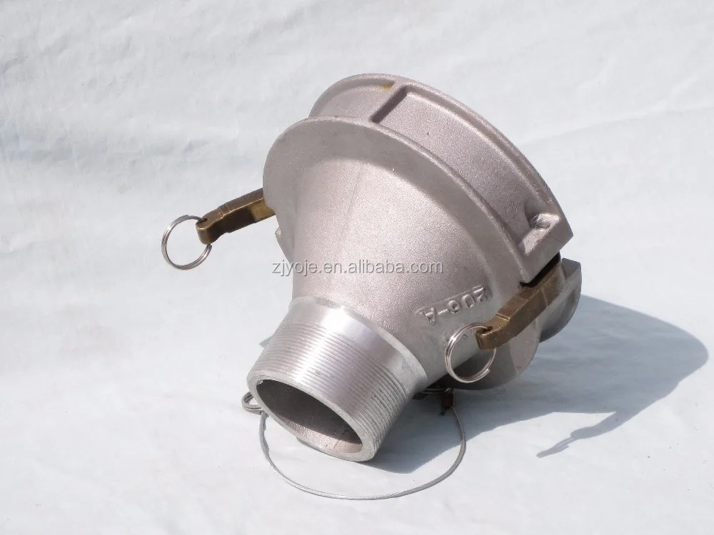 Aluminum Fuel Tank Truck - 4" API Camlock Reducing Coupling
