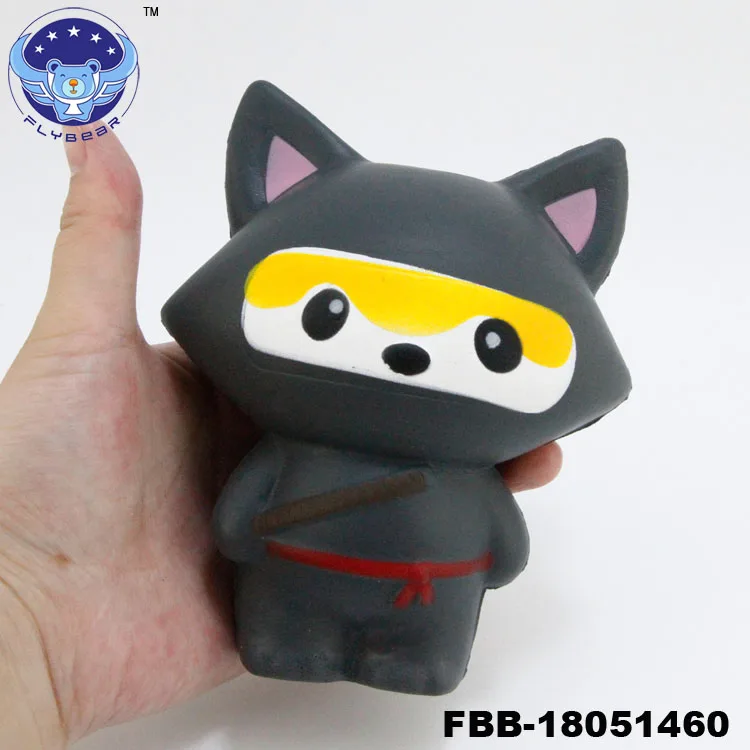 Kawaii Tier Ninja Squishy Fuchs Ninja Heißer Verkauf Kind Spielzeug ...