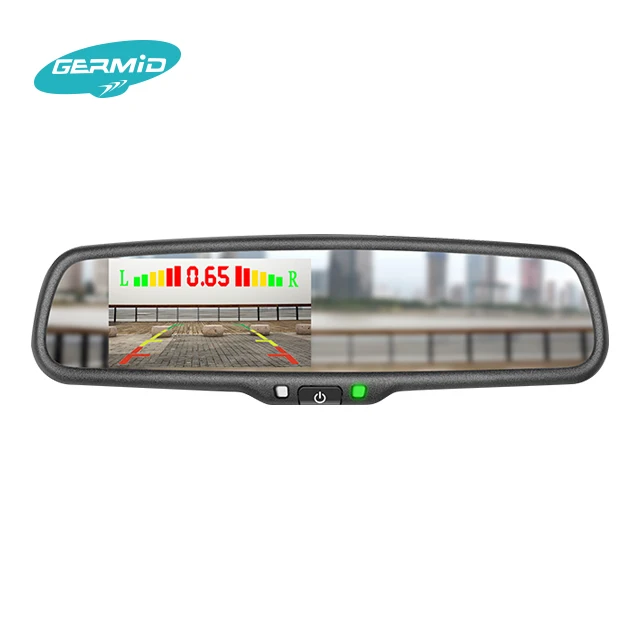 Automotive Interior Radar Detector Rearview Mirror With Yaris Reverse ...
