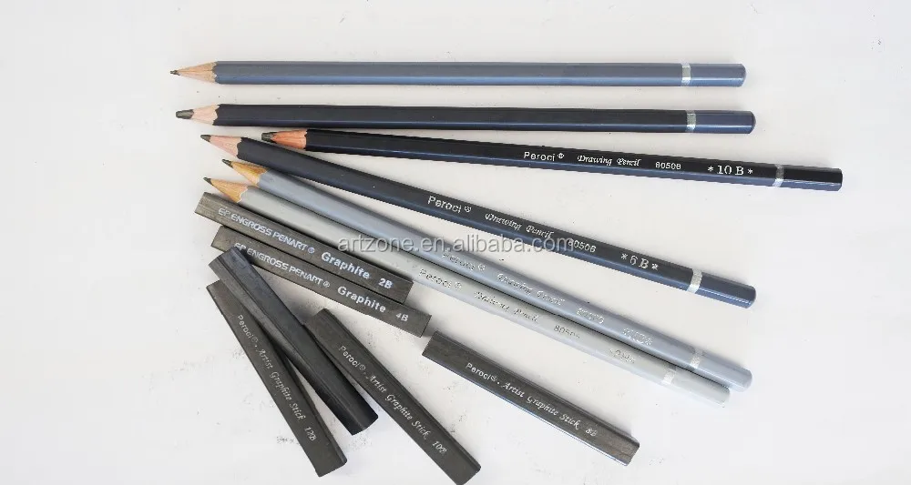 Professional 12pcs Graphite Charcoal Pencil - Buy Charcoal Sticks ...