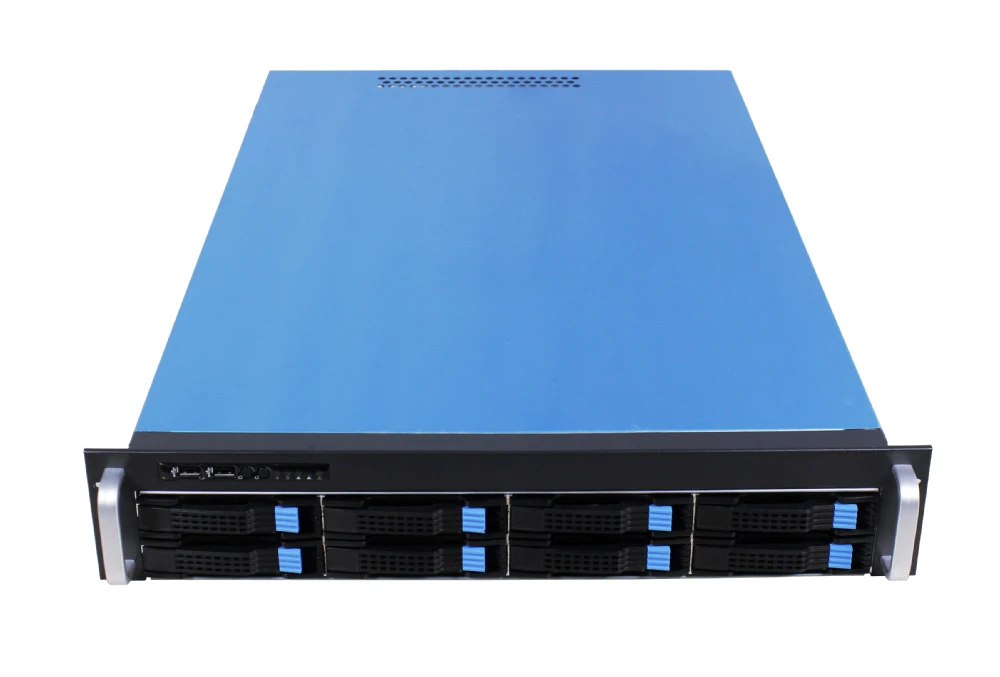 12G Server Chassis - 8 Bays Storage with Hotswap & Rackmount