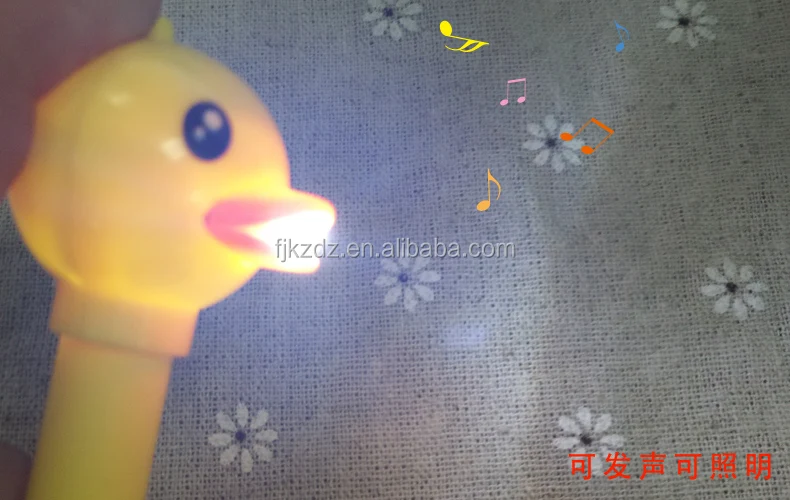 Multifunctional Duck Pen with Light & Sound - Ideal Promotional Gift ...
