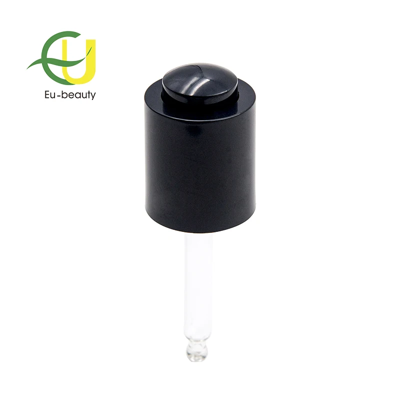 20/410 Matt Black Press Dropper - Non Spill Liquid Dispenser