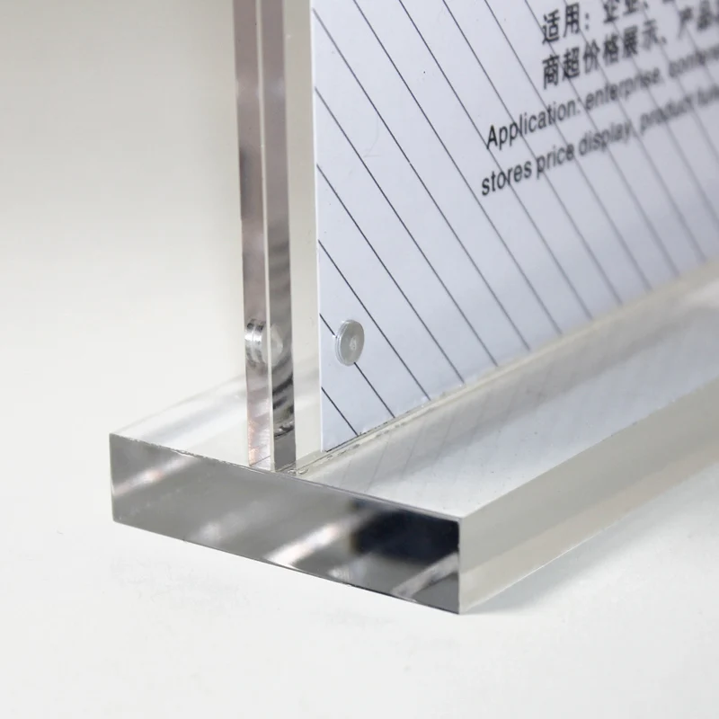 Transparent Magnetic Acrylic Table Pictures Display Stand A4 A5 A6 ...