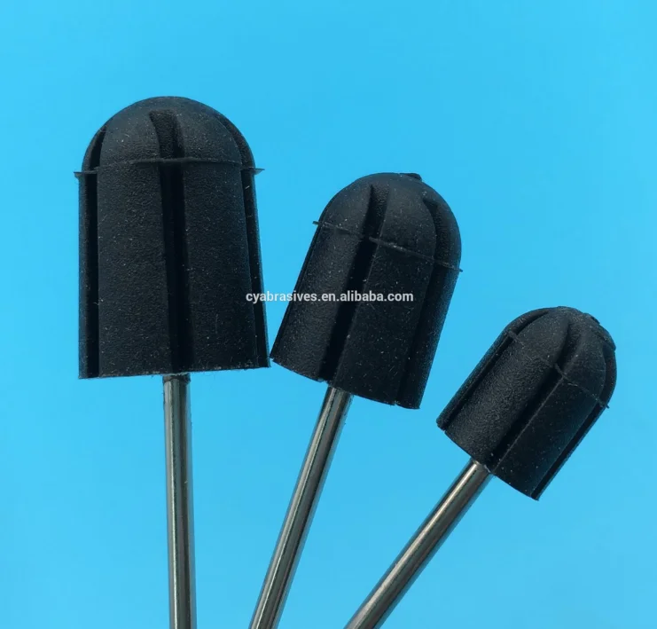 Podiatry Sanding Cap Holder Dremel Bit Nail Mandrel In Rubber Material ...