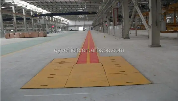Heavy-duty Rail Moving Cart Assembly Line Rail Transfer Cart