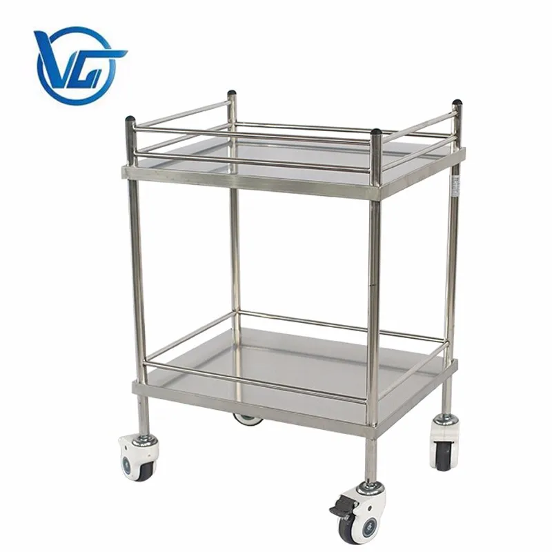 Multifunction Stainless Steel Trolley for Operation Theatre