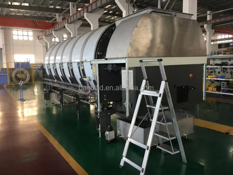 Tunnel Continuous Batch Washer System Industrial Tunnel Washing Machine ...