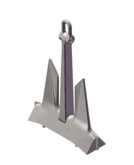 250kg To 25ton Hhp (hy-14) Ac-14 Stockless Anchor /danforth Anchor ...