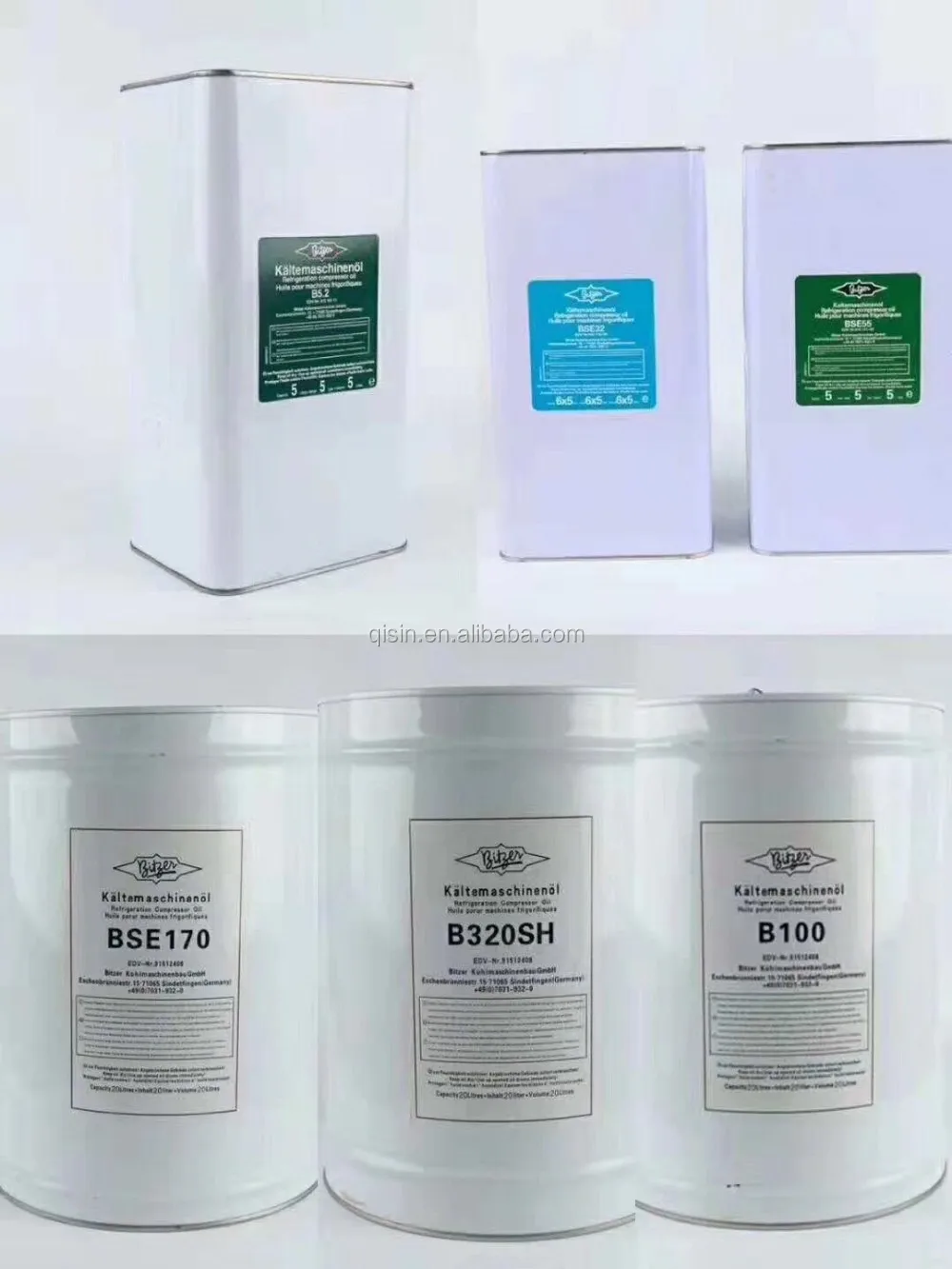 Bitzer Refrigeration Screw Compressor Oil B5.2 Bse32 Bse55 B100 Bse170 ...