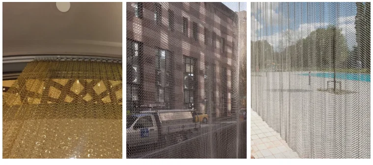 Decorative Architectural Ring Mesh For Curtains And Ceilings - Buy ...