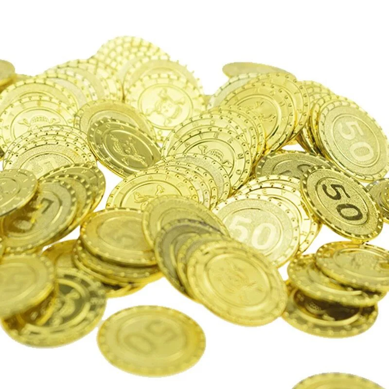 Bsci Plastic Personalized Gold Plated Coins - Buy Personalized Coin ...
