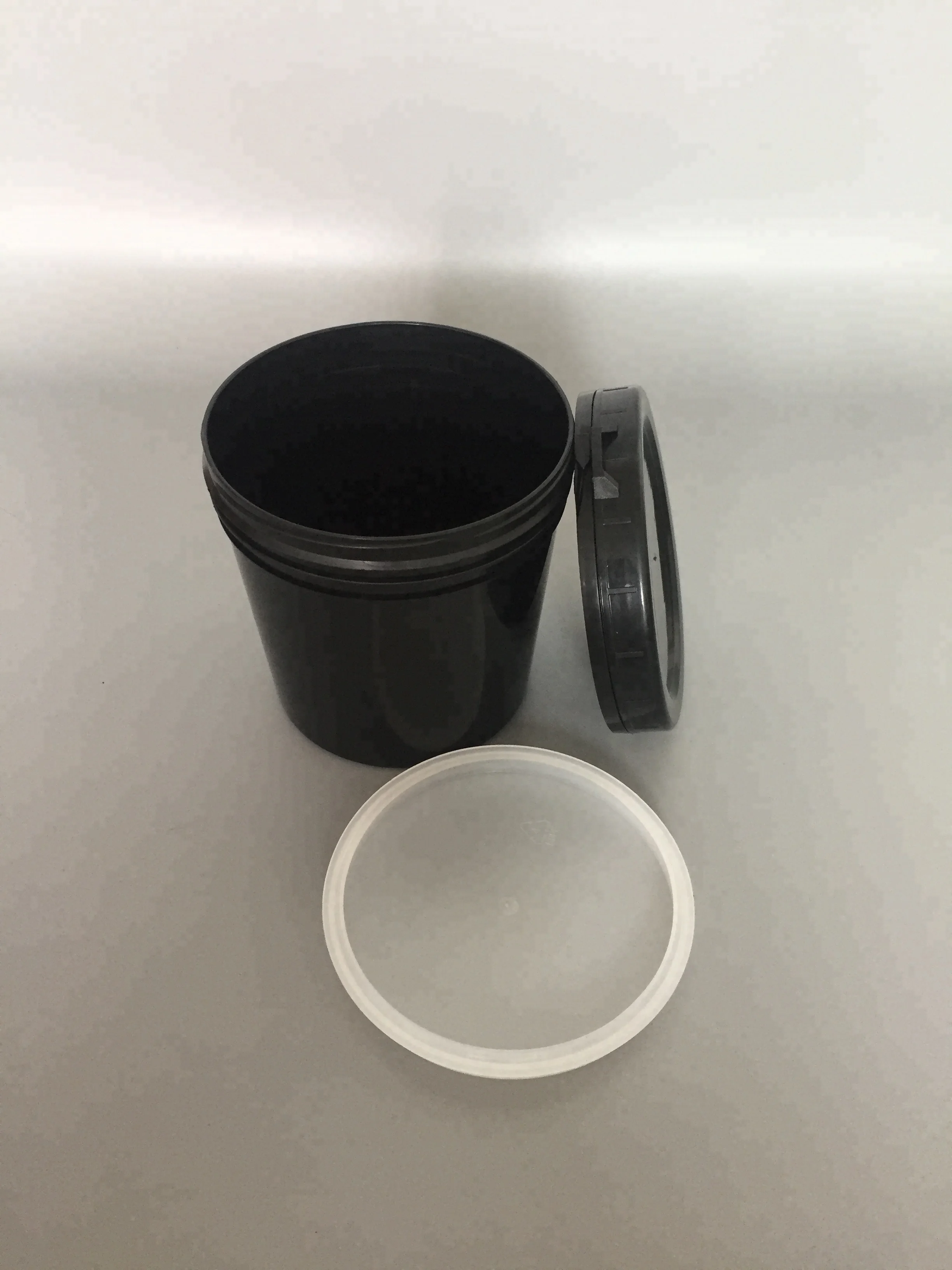 5litre Plastic Bucket In Black With Spout For Ink With Lid - Buy 5litre ...
